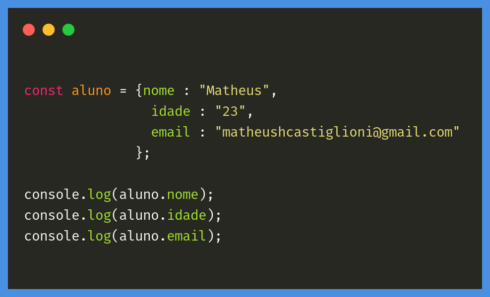 ES6 - Desestruturando objetos | Alura