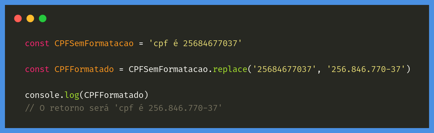 Javascript Replace Manipulando Regex E Strings No Js Alura