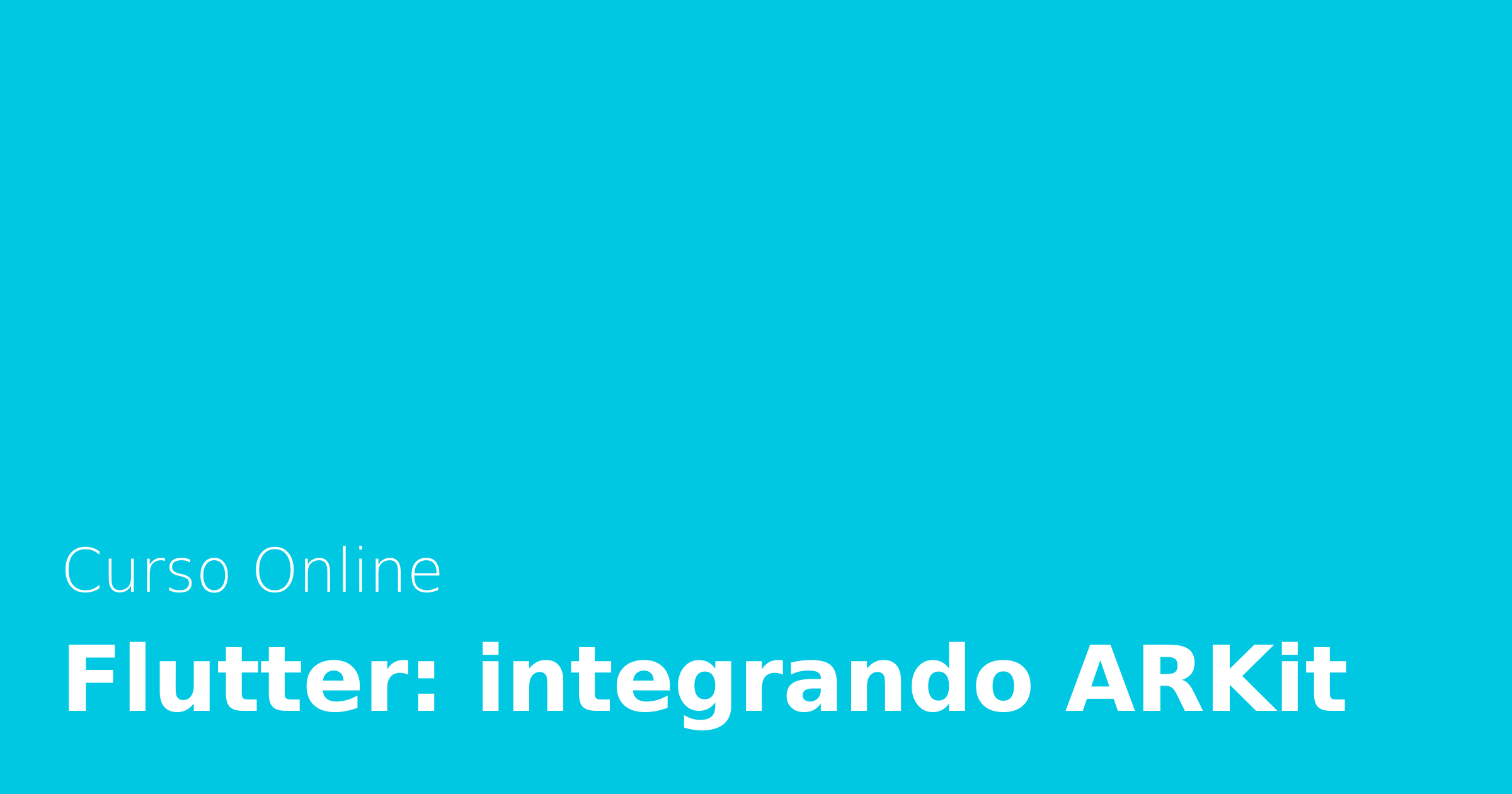 Curso Online Flutter: integrando ARKit | Alura