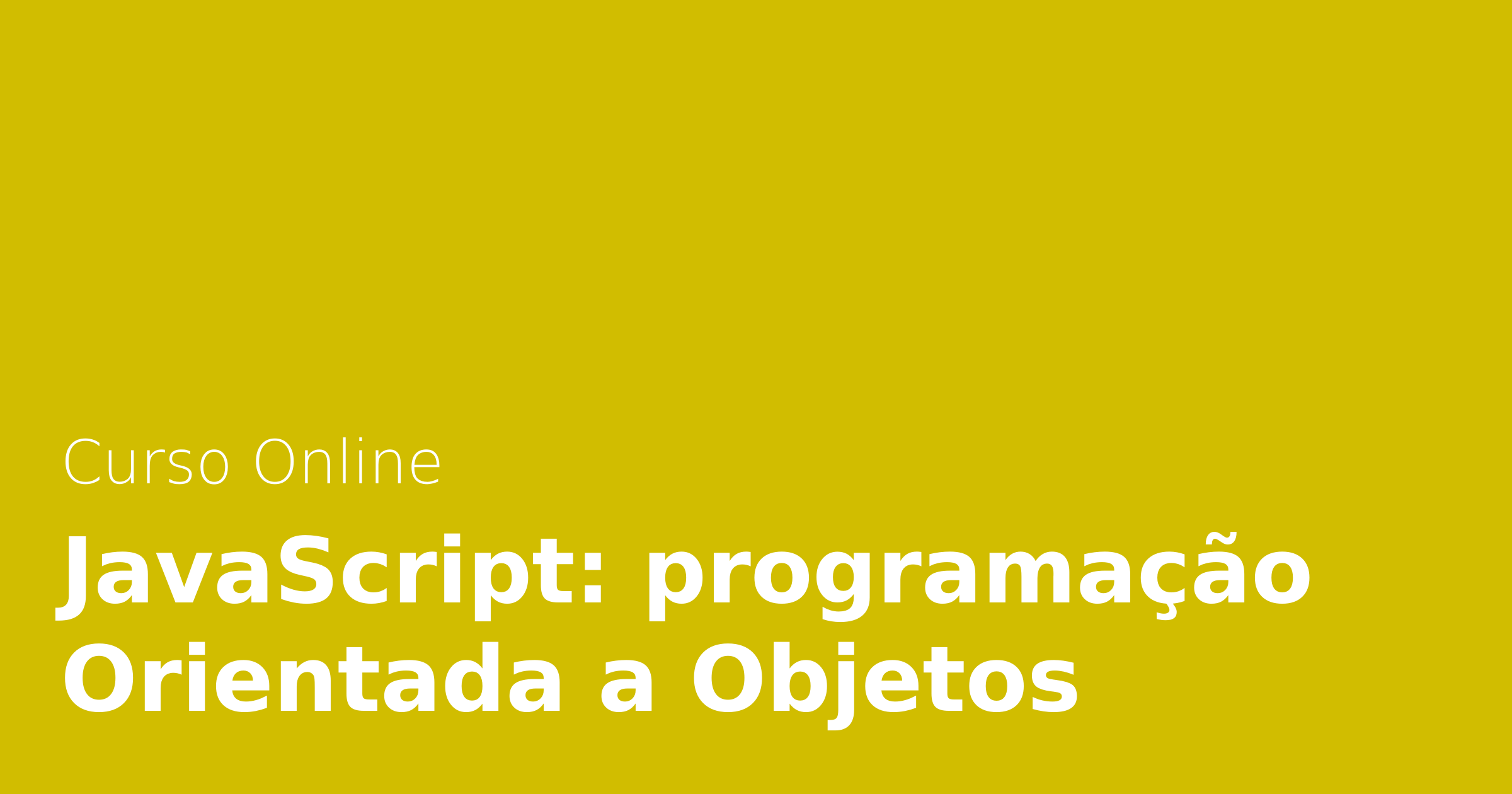 Curso Online Javascript Programação Orientada A Objetos Alura