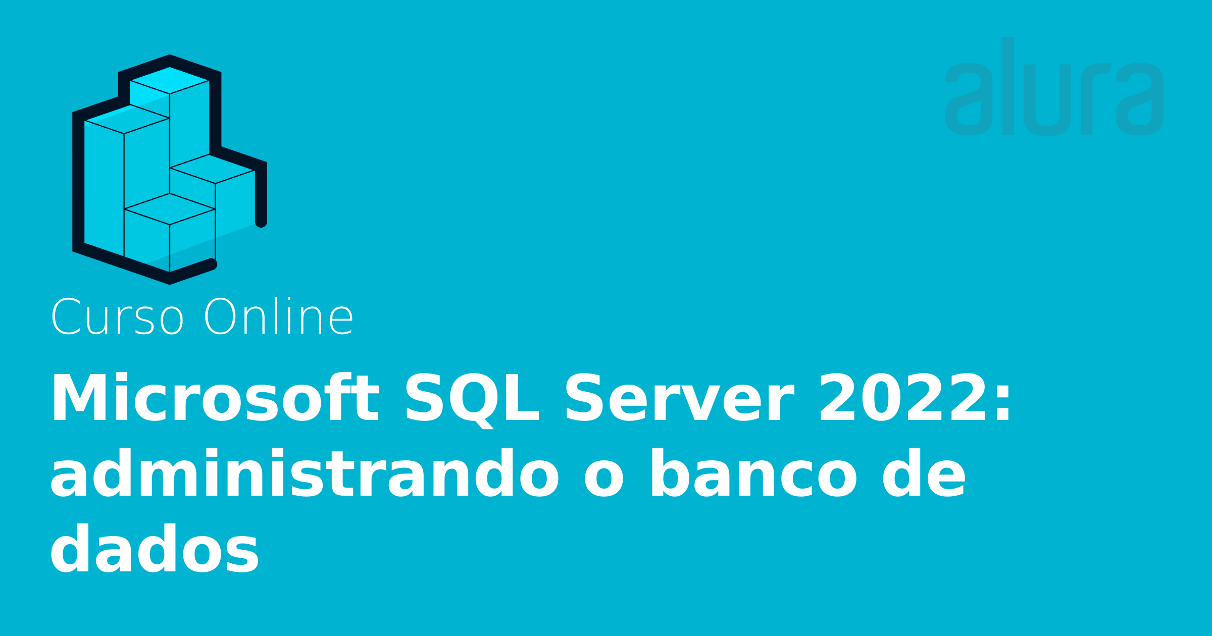 Curso Online Microsoft SQL Server 2022: administrando o banco de dados ...