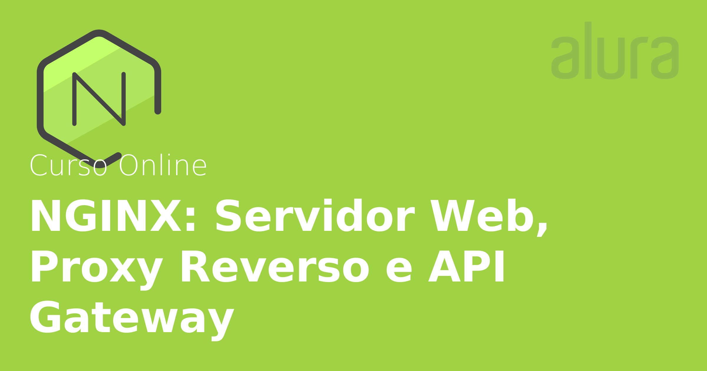 NGINX: servidor Web, Proxy Reverso e API Gateway | Alura Cursos Online
