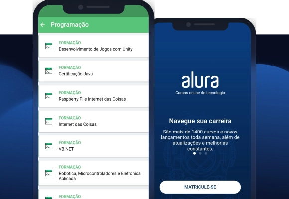 Como funciona estudar com os cursos de tecnologia online da Alura?
